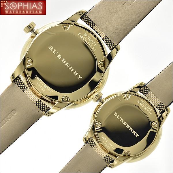 BURBERRY ペアウォッチ バーバリー BU10001＆BU10104 クラシックラウンド クオーツ ペア腕時計 ST 長期保証5年付 ...