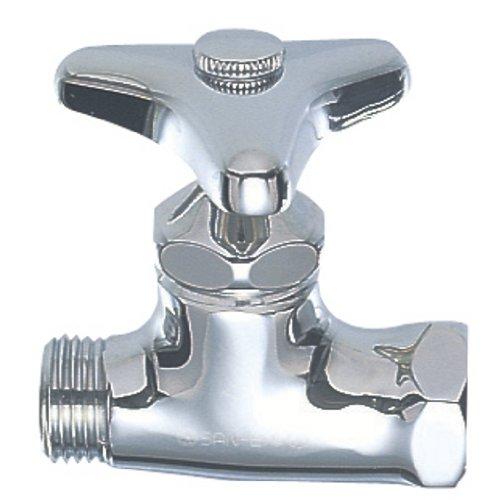 SANEI 化粧バルブ2型 一般地・寒冷地共用 メッキタイプ V21A-2-13 : sopo nokka - 通販 - Yahoo!ショッピング