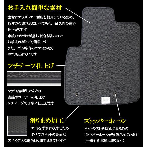 スズキ ワゴンR フロントマット 運転席助手席一体型マット ゴムマット 平成24年9月〜平成29年2月 インパネシフト MH34.44S : ソプラノYahoo!店 - 通販 - Yahoo ...