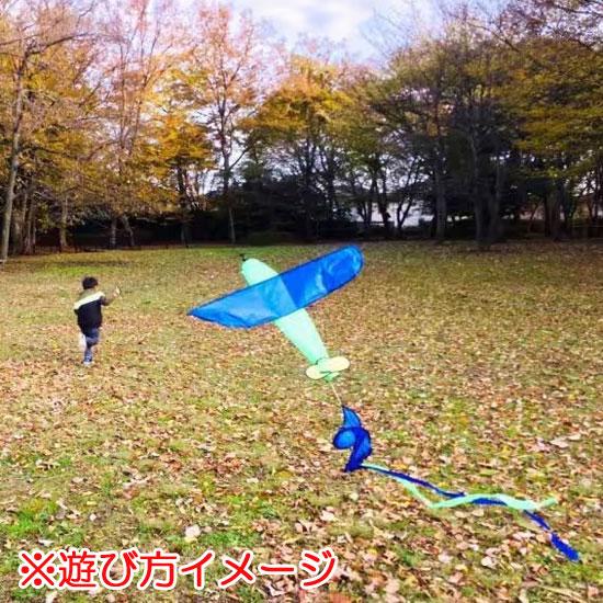 Didakites SKYKITE スカイカイト 飛行機 イエローブルー ベルギー製 カイト 凧揚げ 凧上げ :NG-DK15110:ソプラノ ...