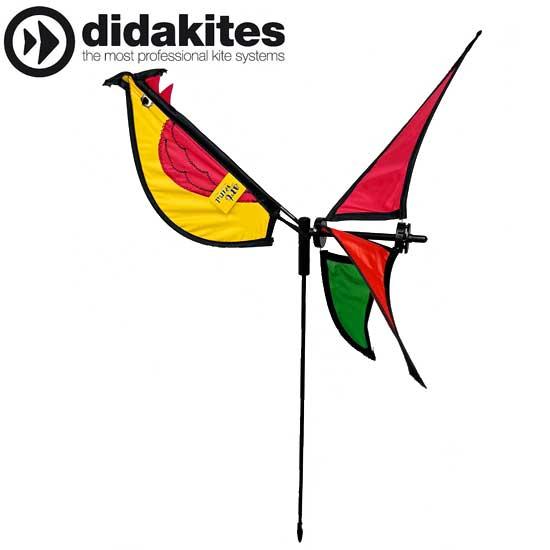 Didakites ウインドミル ルースター おんどり 鳥 ウインドスピナー 風車 かざぐるま ガーデニング ベルギー製 : ソプラノ ...