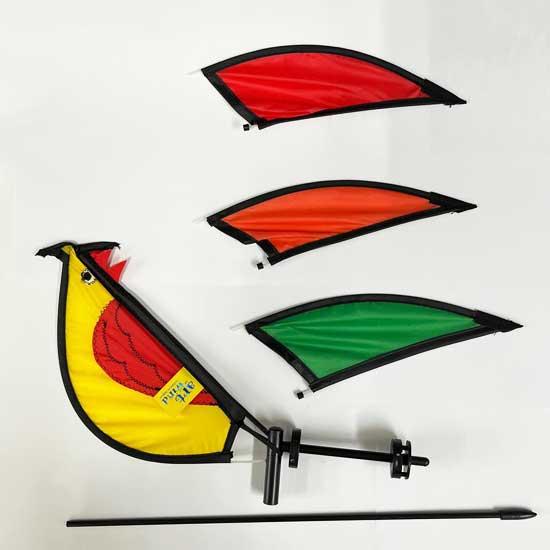 Didakites ウインドミル ルースター おんどり 鳥 ウインドスピナー 風車 かざぐるま ガーデニング ベルギー製 : ソプラノ ...