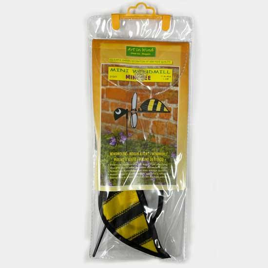 Didakites ウインドミル ビー ハチ 蜂 虫 ウインドスピナー 風車 かざぐるま ガーデニング ベルギー製 : ソプラノYahoo!店 ...