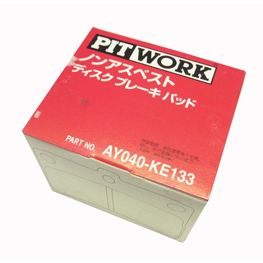 PITWORK AY040-KE133 PITWORKディスクパッド フロント用 関東送料無料 : CarParts SORA(適格請求書対応) - 通販 - Yahoo!ショッピング