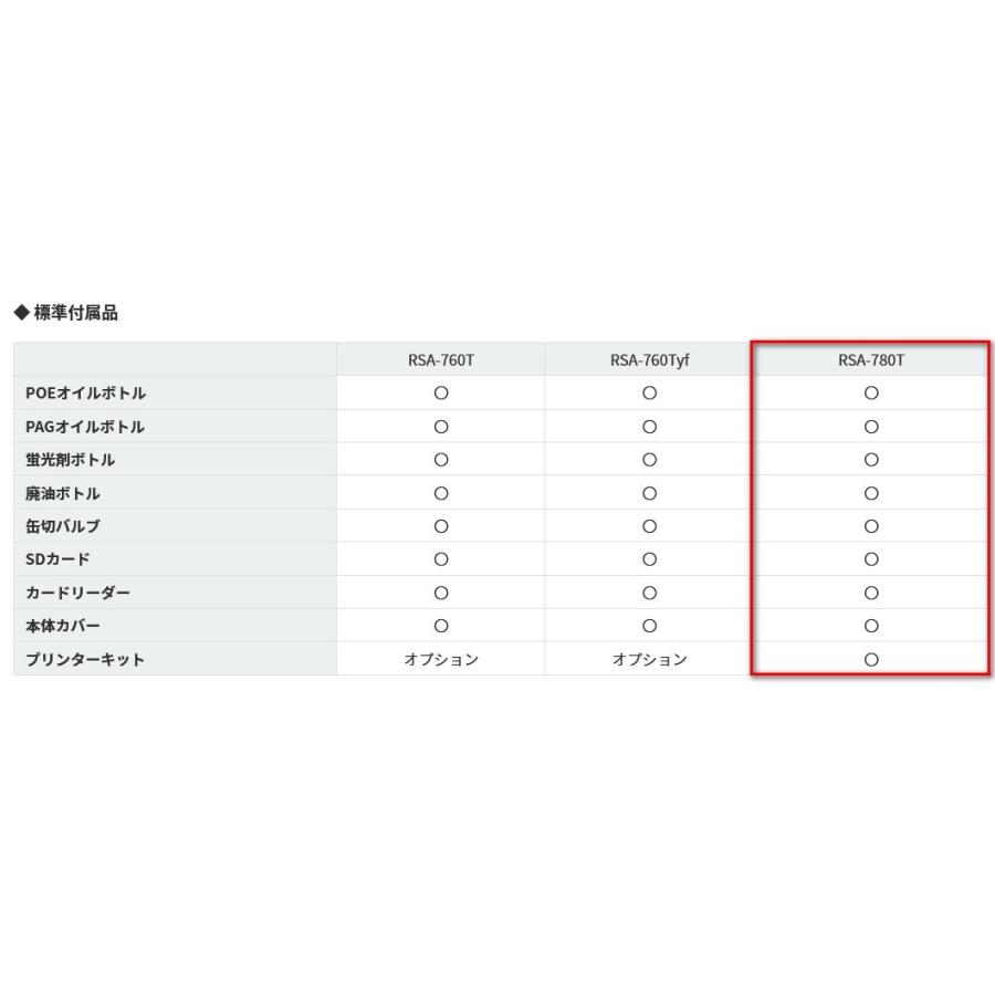 yamada 全自動フロンガス交換機 RSA-780T (R134a/1234yf兼用) メーカー直送 新品 : CarParts SORA(適格請求書対応) - 通販 - Yahoo!ショッピング