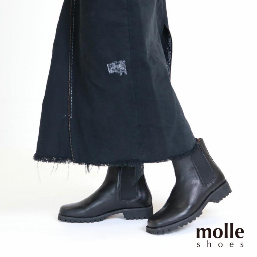 モールシューズ サイドゴアブーツ メンズ レディース MOLLE SHOES SQUARE TOE SIDE GORE BOOTS スクエアトゥ MLS21030110 正規取扱品 ...
