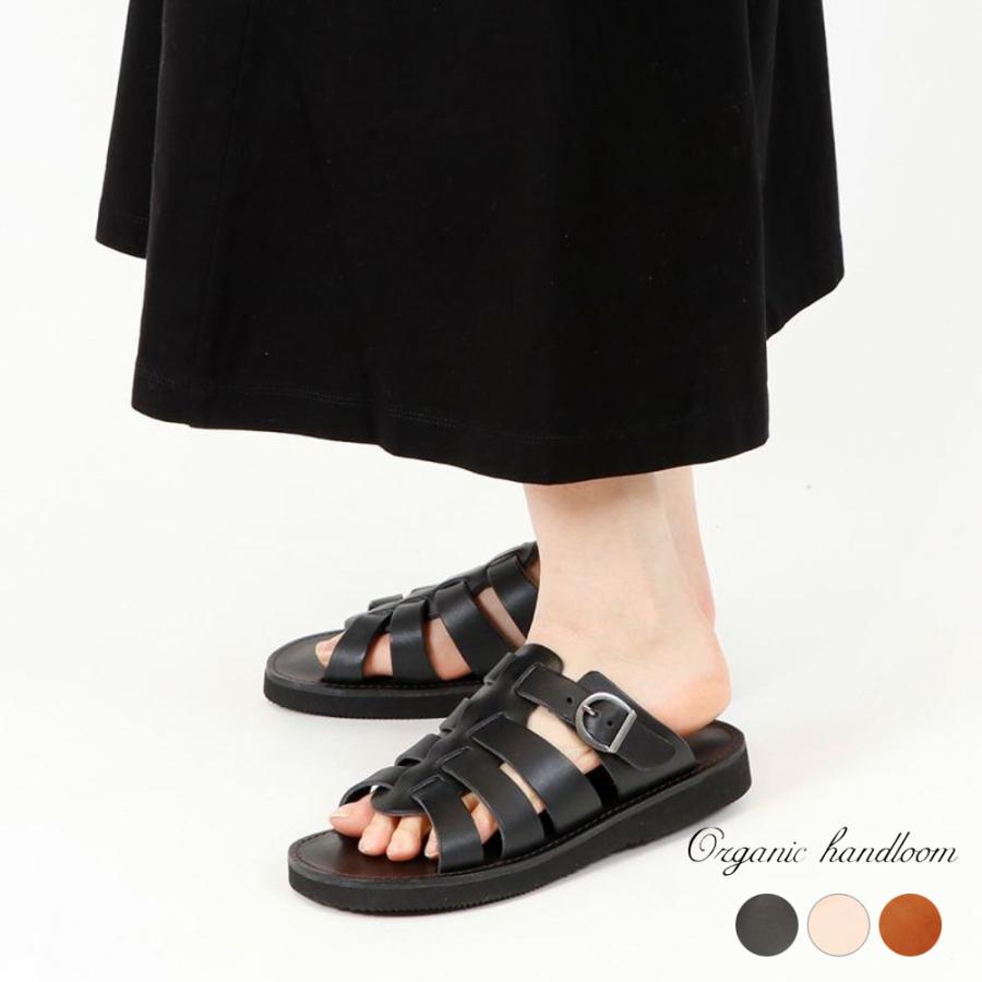 Nazareno Gabrielli オーガニックハンドルーム サンダル レディース