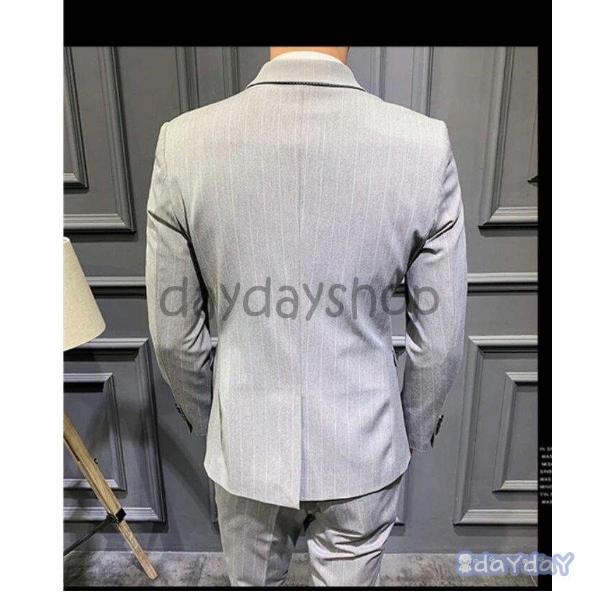 ダブルボタン メンズスーツ メンズ3ピース セットアップ フォーマル 結婚式 二次会 成人式 卒業式 就職活動 テーラードジャケット 大きい ...