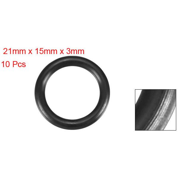 uxcell Oリングシール 15mm OD 3mm ブラック シリコーン ガスケット 10個入り : ソウテン2号店 - 通販 - Yahoo!ショッピング