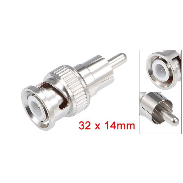 uxcell BNCオス- RCAオスコネクター BNC オス-RCA オス アダプター 同軸ケーブル コネクター CCTVセキュリティカメラ用 : ソウテン2号店 - 通販 - Yahoo ...