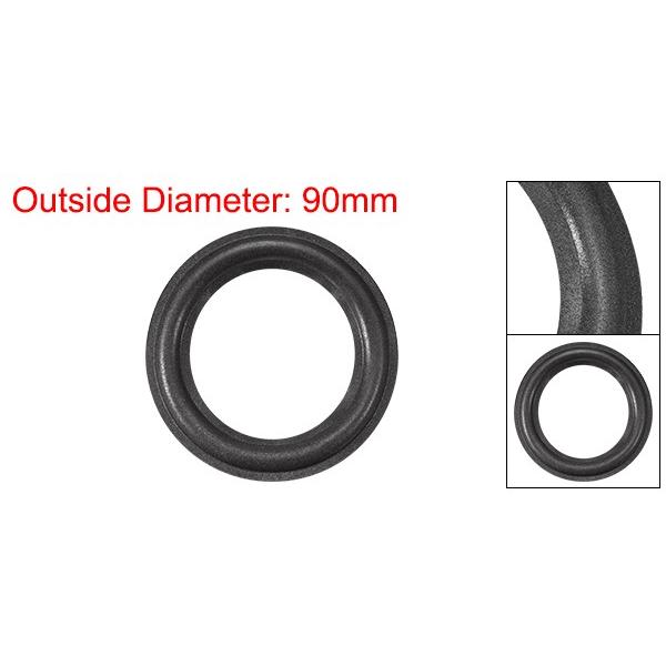 uxcell フォームエッジ 外径90mm ブラック フォーム サラウンドリング交換 スピーカー修理DIY 1個入り : ソウテン2号店 - 通販 - Yahoo!ショッピング