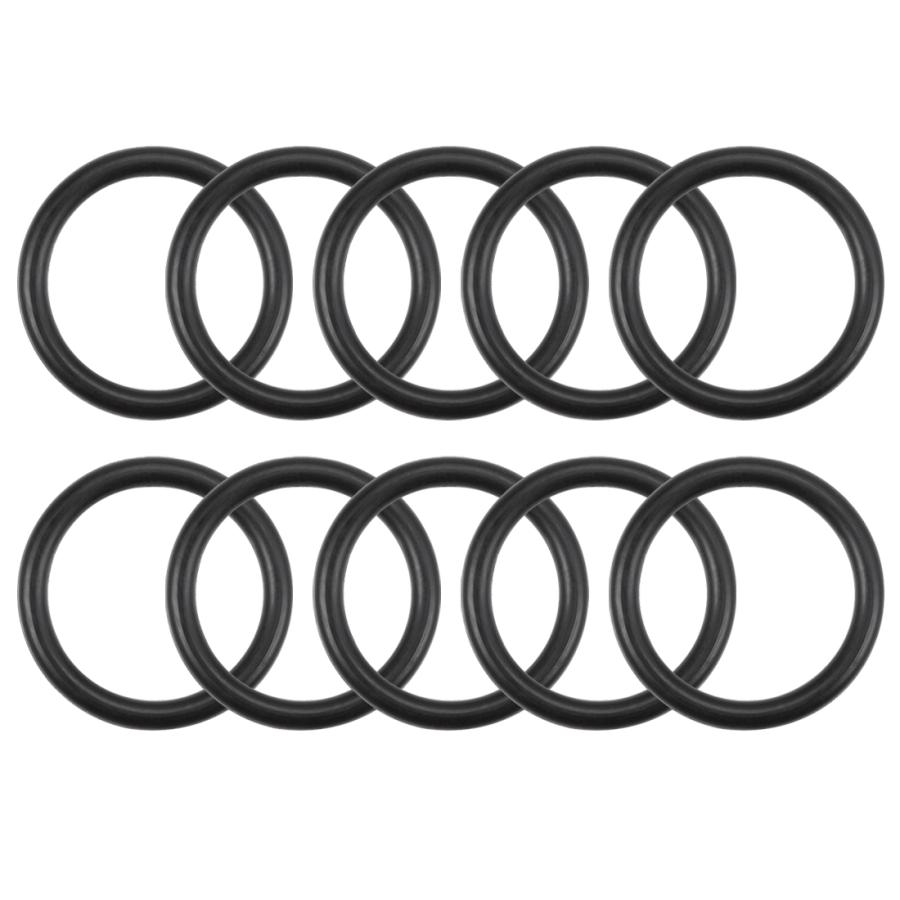 uxcell Oリングニトリルゴム 1.24mm-17.12mm内径 2.62mm幅 10個 17.12mmx22.36mmx2.62mm : a19062900ux0468 : ソウテン2号 ...