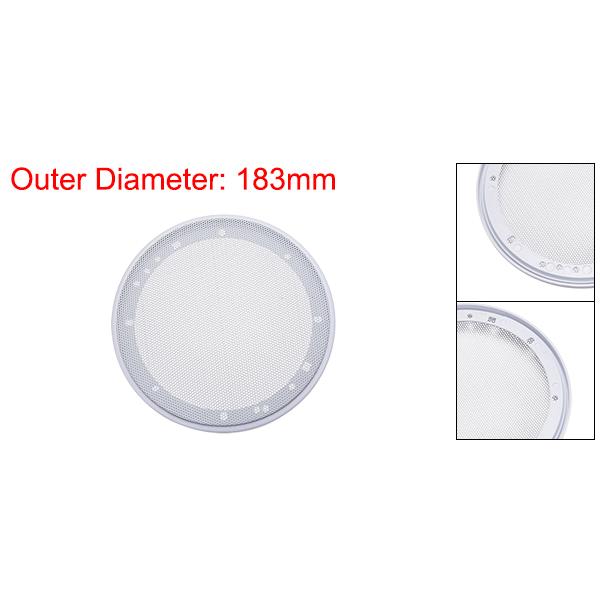 uxcell スピーカーグリルカバー メッシュ装飾 サークルサブウーファーガードプロテクター 183 mm ホワイト : ソウテン2号店 - 通販 - Yahoo!ショッピング