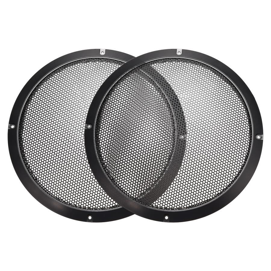 uxcell スピーカーグリルカバー メッシュ装飾 サークルサブウーファーガードプロテクター 275mm ブラック 2個入り : ソウテン2号店 - 通販 - Yahoo!ショッピング