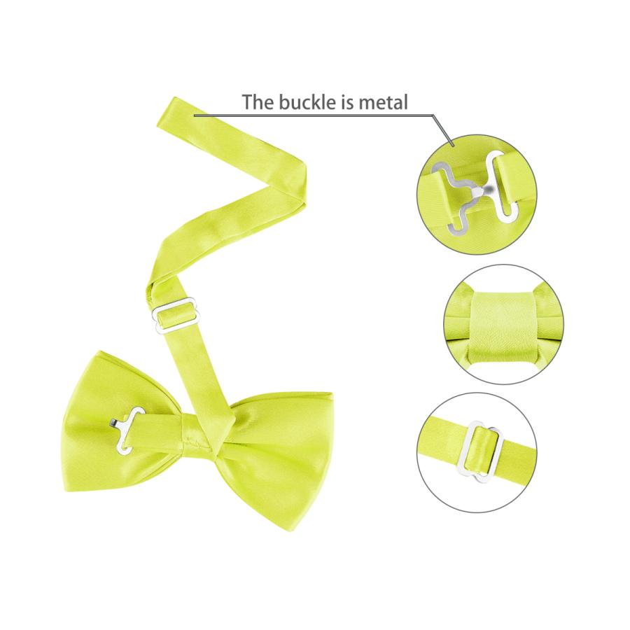 Allegra K ボウタイ 蝶ネクタイ リボン フォーマル 結婚式 入学式 大人 調節可能 無地 メンズ グリーン Free Size : ソウテン2号店 - 通販 - Yahoo!ショッピング