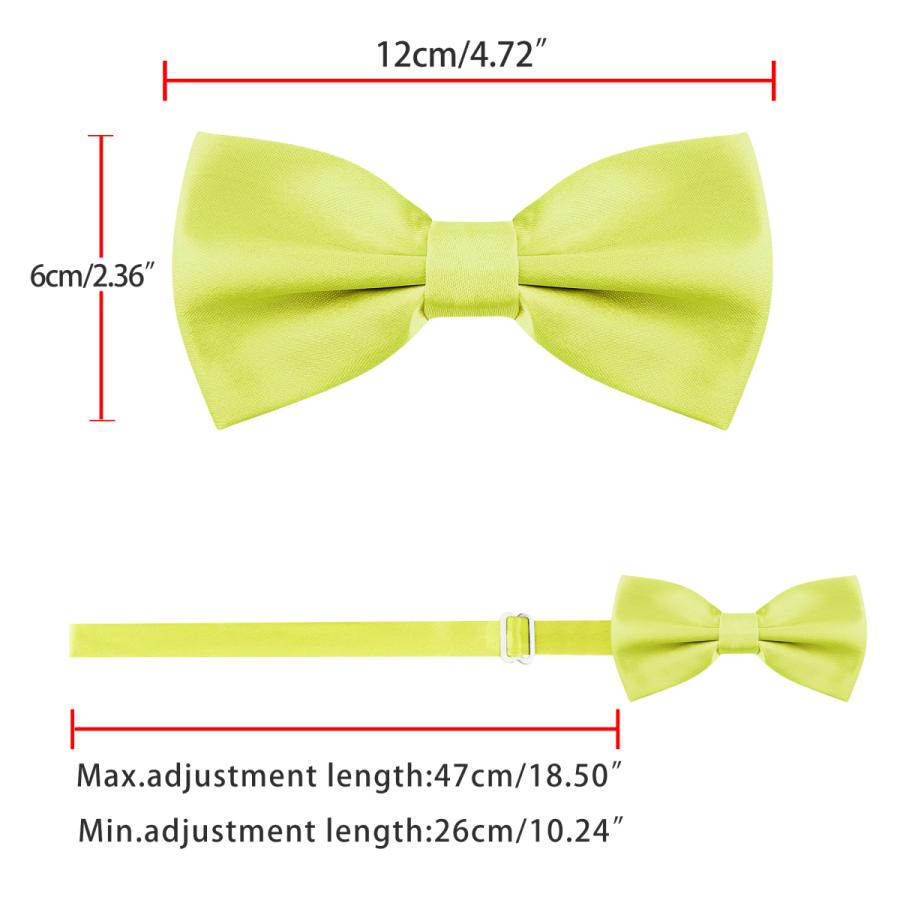 Allegra K ボウタイ 蝶ネクタイ リボン フォーマル 結婚式 入学式 大人 調節可能 無地 メンズ グリーン Free Size : ソウテン2号店 - 通販 - Yahoo!ショッピング