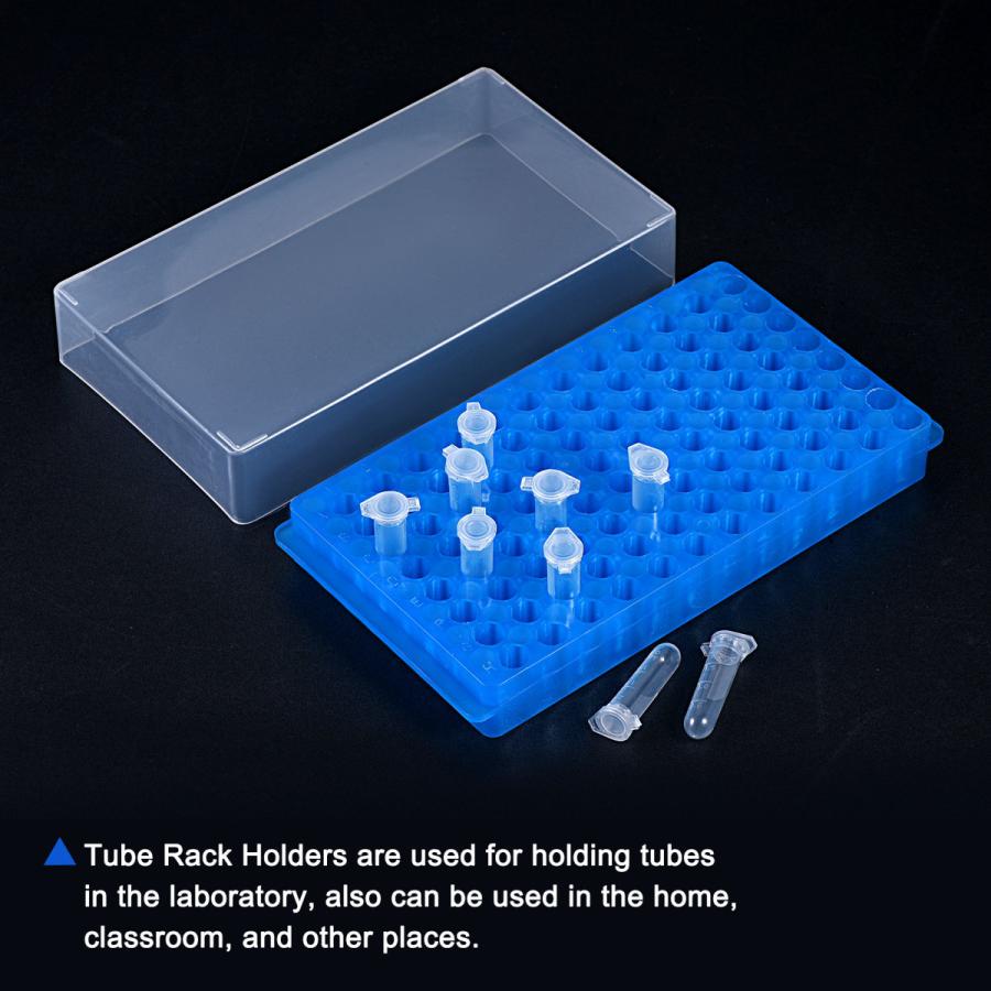 uxcell 遠心チューブラック 96-ウェル ダブルパネル ふた付き 0.5ml/1.5ml/2mlチューブ用 穴径10.5 mm/8.5 mm : ソウテン2号店 - 通販 - Yahoo ...