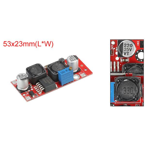 uxcell DC-DC 昇圧コンバーター 電圧レギュレーター XL6009 5-31V〜1.1-35V 4A レッド 電源トランス用 1個 :a22042900ux1289:ソウテン2号店 ...