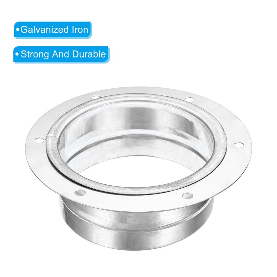 uxcell PATIKIL 150mm ダクト接続 金属フランジ継手 ダクト気密カップリング ベント延長 フランジ付き 換気 HVACシステム用 : ソウテン2号店 - 通販 - Yahoo ...