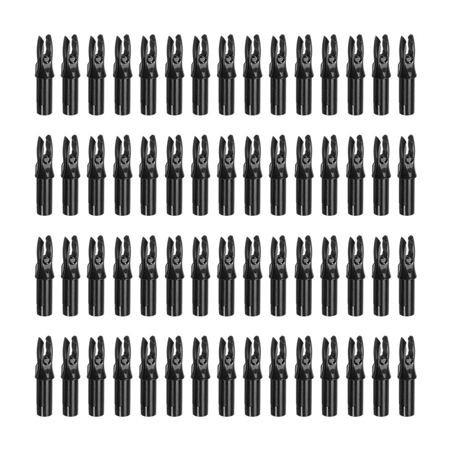 uxcell PATIKIL アーチェリー矢印ノック 32x6.2mm 60個入り ロック矢印 挿入 交替 射撃 ブラック : ソウテン2号店 - 通販 - Yahoo!ショッピング