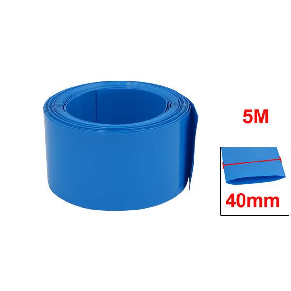 uxcell 熱収縮チューブ ブルー フラット幅40mm 長さ5M PVC 9V/AAバッテリーパック対応 : ソウテン3号店 - 通販 - Yahoo!ショッピング
