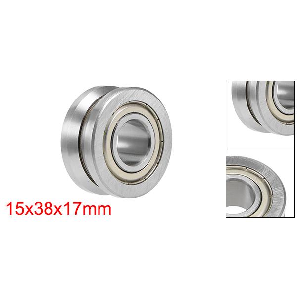 uxcell V溝ボールベアリング 15x38x17mm LV202-38ZZ ガイドプーリーベアリング 10mmシャフト用 :a19010900ux0671:ソウテン3号店 - 通販 ...