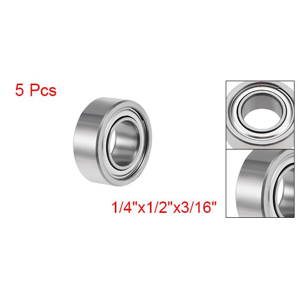 uxcell インペリアルボールベアリング 深溝玉軸受 ABEC-3ベアリングR188ZZ 5個 :a19042400ux1165:ソウテン3号店 - 通販 - Yahoo!ショッピング