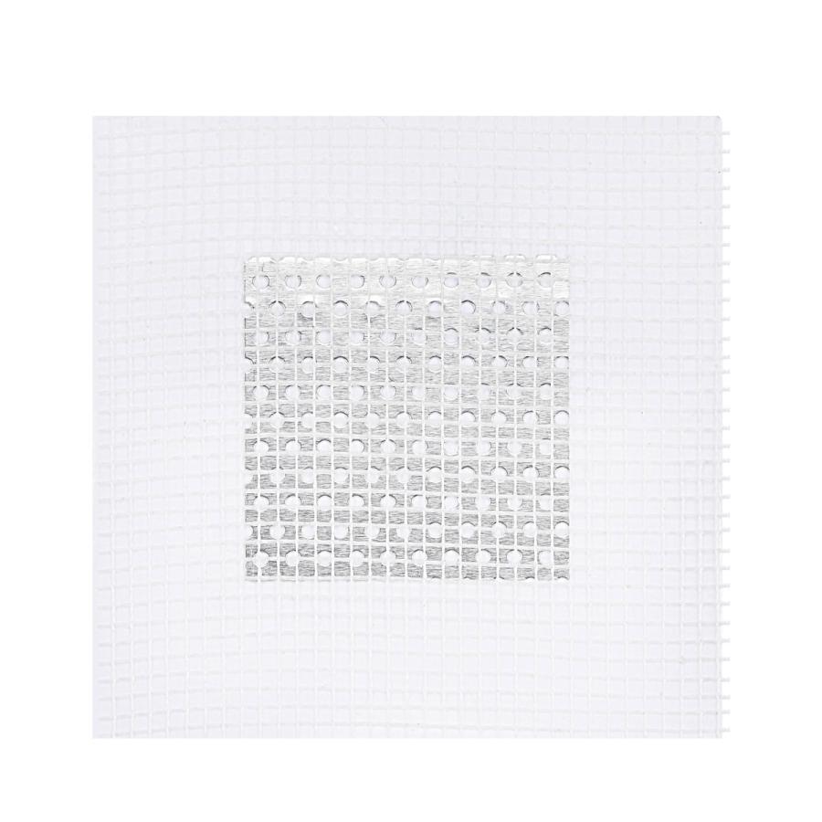 uxcell アルミ壁修理パッチ 自己粘着グラスファイバーメッシュ 亜鉛メッキプレート上 100 mmx100 mm : ソウテン3号店 ...