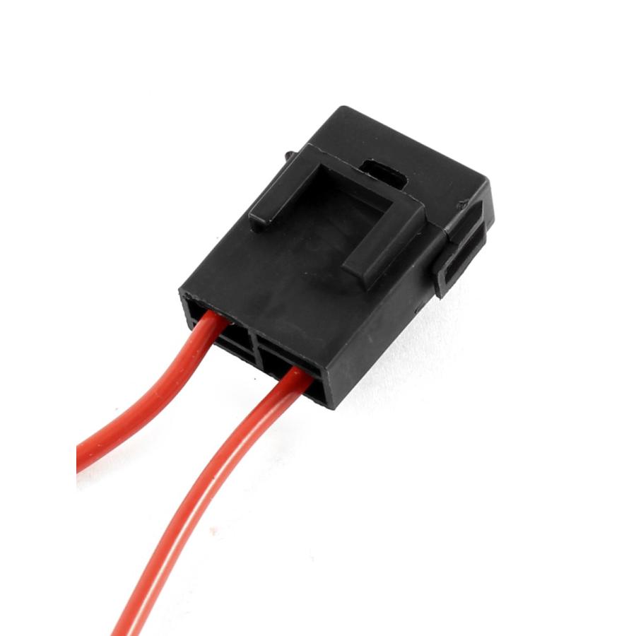 uxcell ヒューズ ホルダー FB-045U オート ケーブル 32V 30A プラスチック ブラック 10本いり : ソウテン - 通販 ...