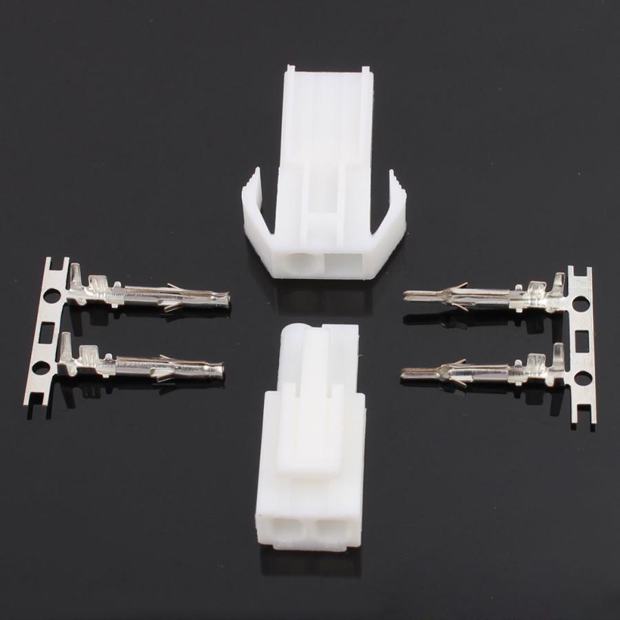 uxcell 10セットオスメス2ウェイEL-2Pシリーズ多極コネクタ : ソウテン - 通販 - Yahoo!ショッピング