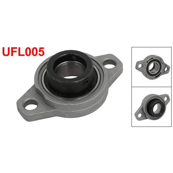 uxcell 25mm マウントフランジ ピローブロックベアリング ボール メタル製 UFL005 1個入り :a16042200ux1237 ...