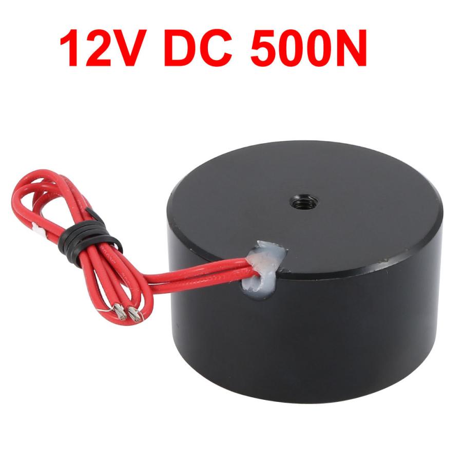 uxcell 保持電磁石 ソレノイド 12V DC 500N 0.62LB/280g 50 x 25 mm : ソウテン - 通販 - Yahoo!ショッピング
