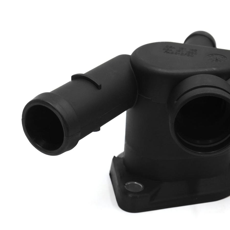 独特の素材 uxcell 新品 サーモスタット ハウジング クーラント フランジ 06A121133D 1999-2006 VW ゴルフ ...