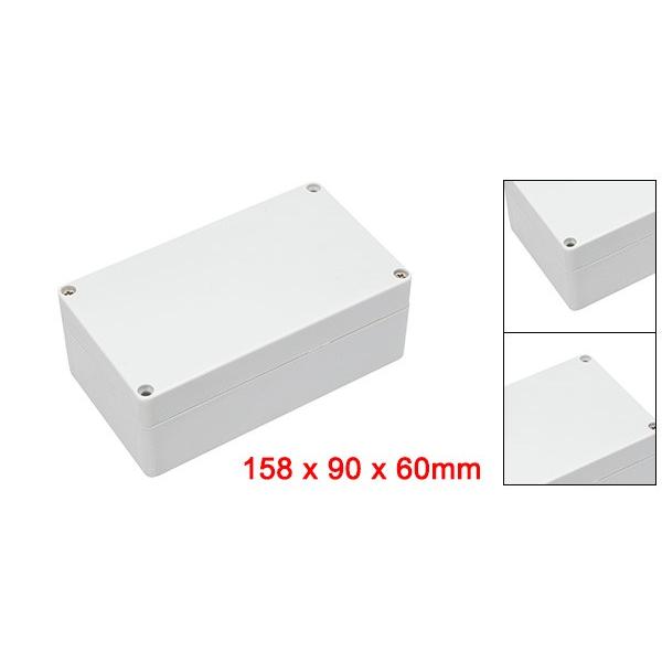 uxcell 接続箱 158mmx90mmx60mm ABS 接続箱 ユニバーサル プロジェクト エンクロージャ ...