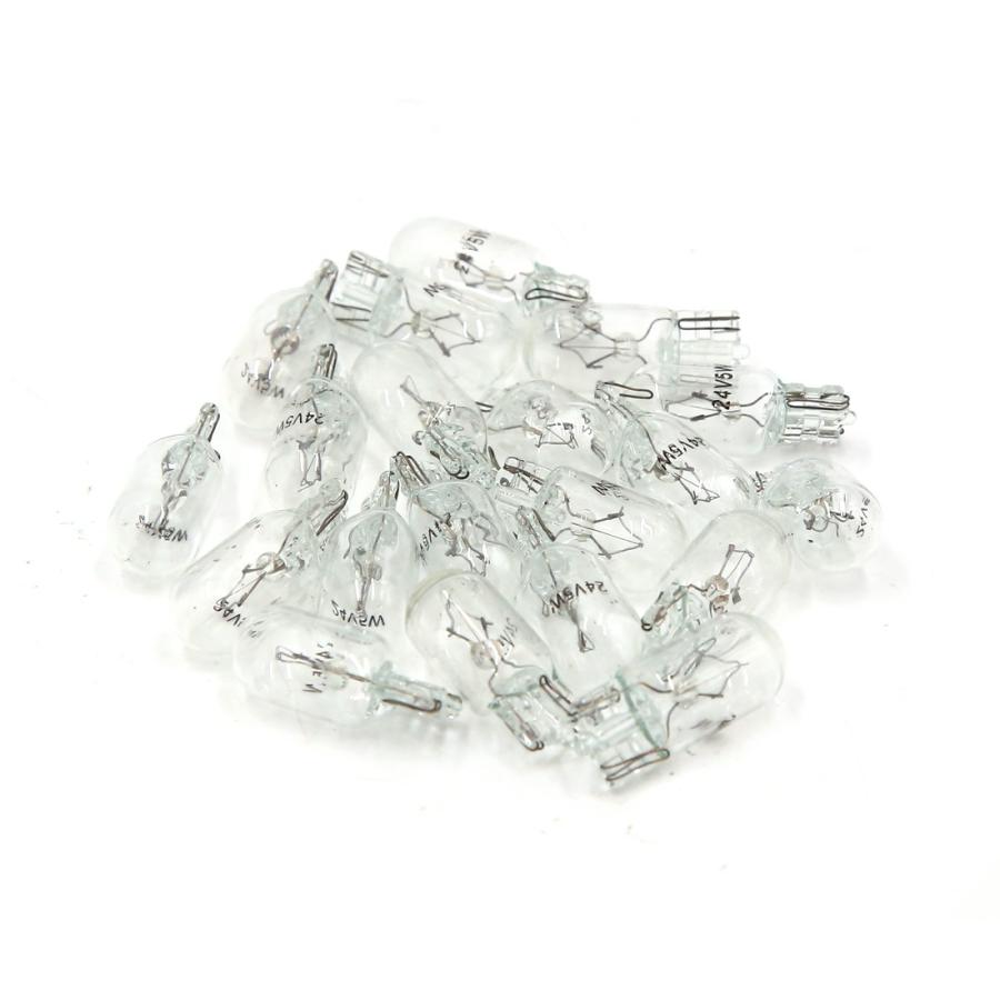 uxcell T10 LED電球 イエローライト 24V 5W計器ライトインジケータライト 20個入り : ソウテン - 通販 - Yahoo ...