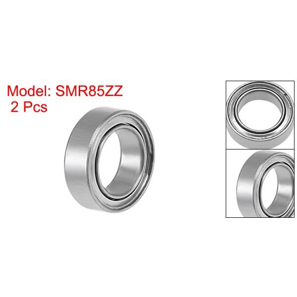uxcell ボールベアリング SMR85ZZ ステンレス鋼 5x8x2.5 mm MR85ZZベアリング Z1ノイズレベル 2個入り ...