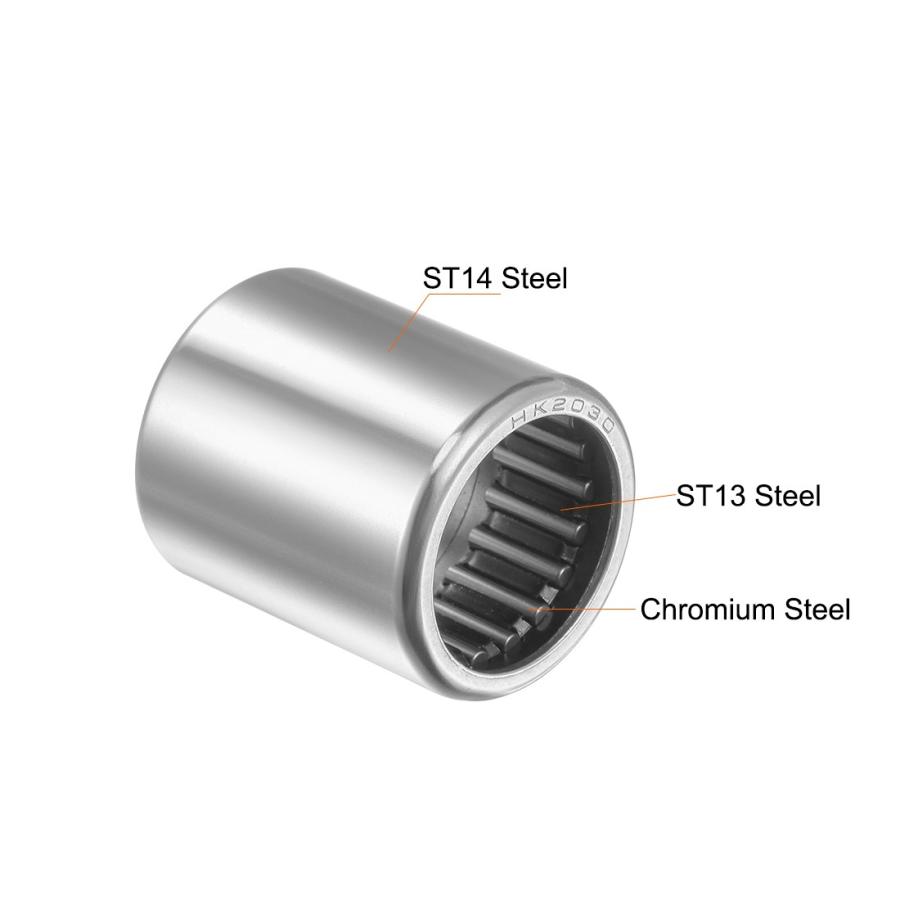 uxcell 針状ころ軸受 カップニードルローラーベアリング 20mm内径 HK2030 5個 : ソウテン - 通販 - Yahoo!ショッピング