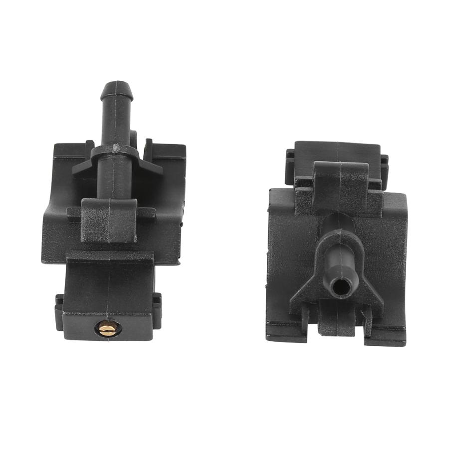 uxcell ウインドスクリーンウォッシャーノズル 85381-12300 ノズルジェットスプレー 単穴 Toyota Corolla ...