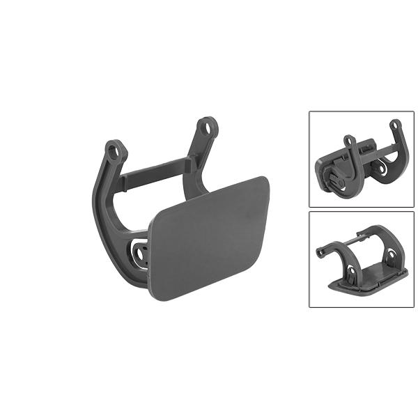 X AUTOHAUX ヘッドライトウォッシャーノズルカバー (左) プラスチック製 ブラック 51117111741 BMW用 550i ...