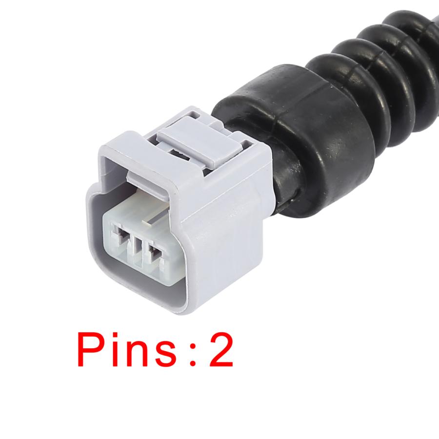 X AUTOHAUX 車のリアブレーキパッド摩耗センサー 2ピン Lexus用 LS460 2009-2016用 47770-50100 2個 ...