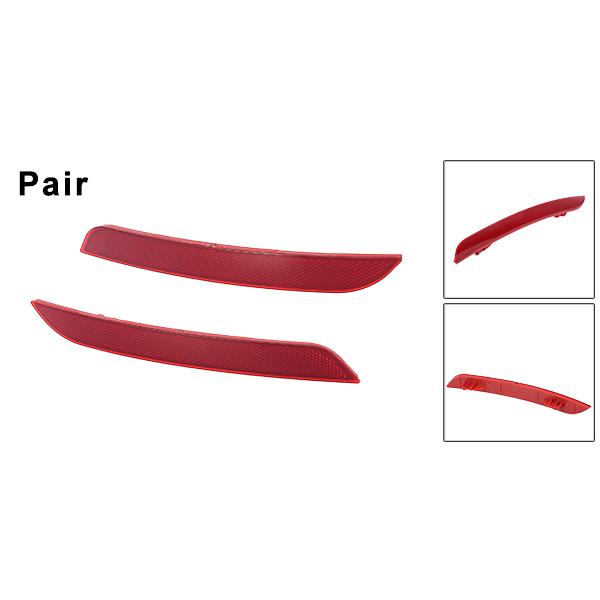 X AUTOHAUX リアバンパーリフレクターストリップカバー 左右側 63147301187 63147301188 BMW用 430i ...