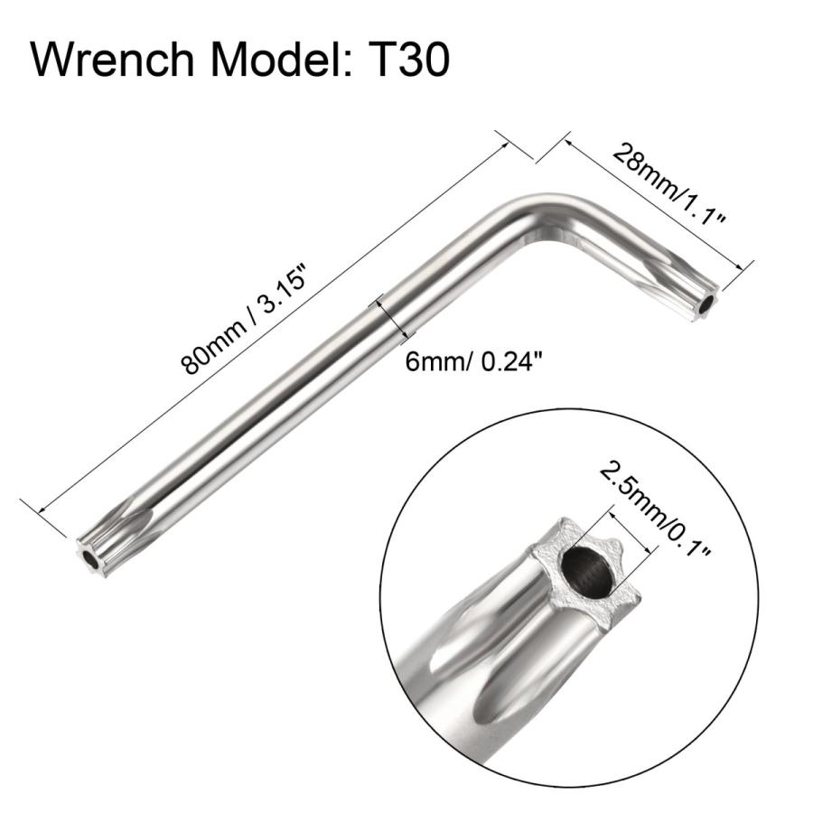 uxcell トルクスセキュリティ小ネジ M6x40mm 支柱内部のなべ頭 uxcell トルクスセキュリティ小ネジ M6x40mm 支柱内部のなべ頭