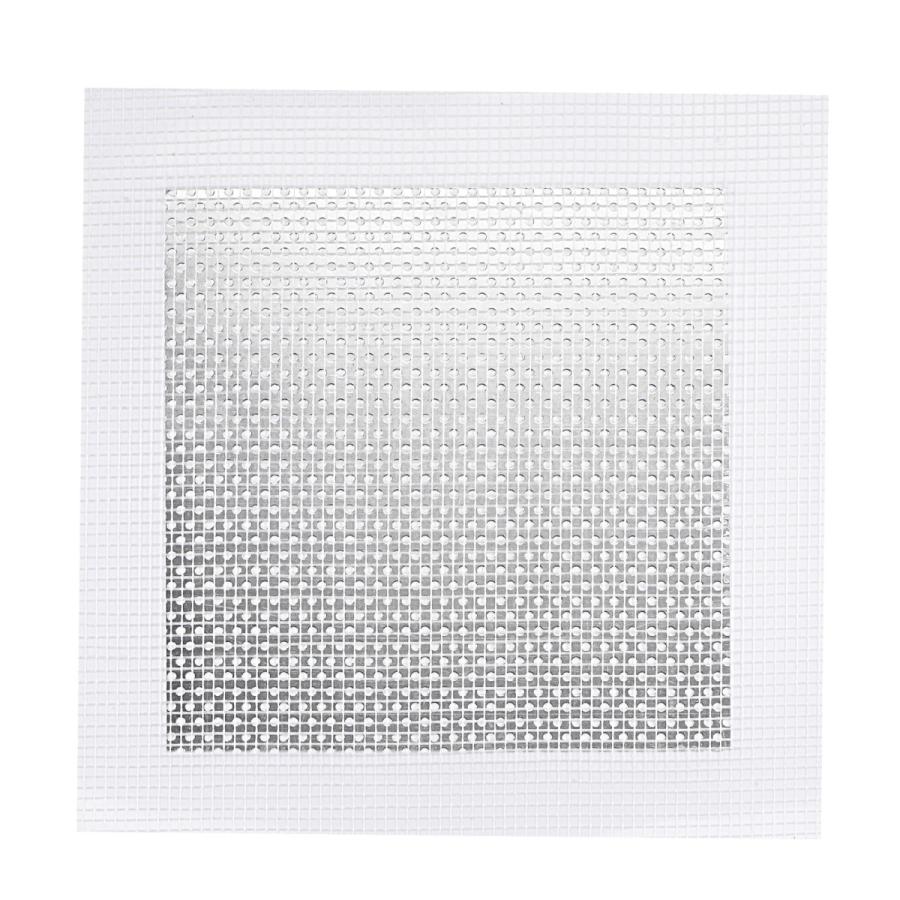 uxcell アルミ壁修理パッチ 自己粘着グラスファイバーメッシュ 亜鉛メッキプレート上 200 mmx200 mm : ソウテン - 通販 ...