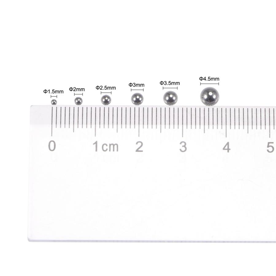 uxcell プレシジョンボール ベアリングボール 精密ボール クロム鋼 G3精度 1.5mm直径 30個入り : ソウテン - 通販 ...