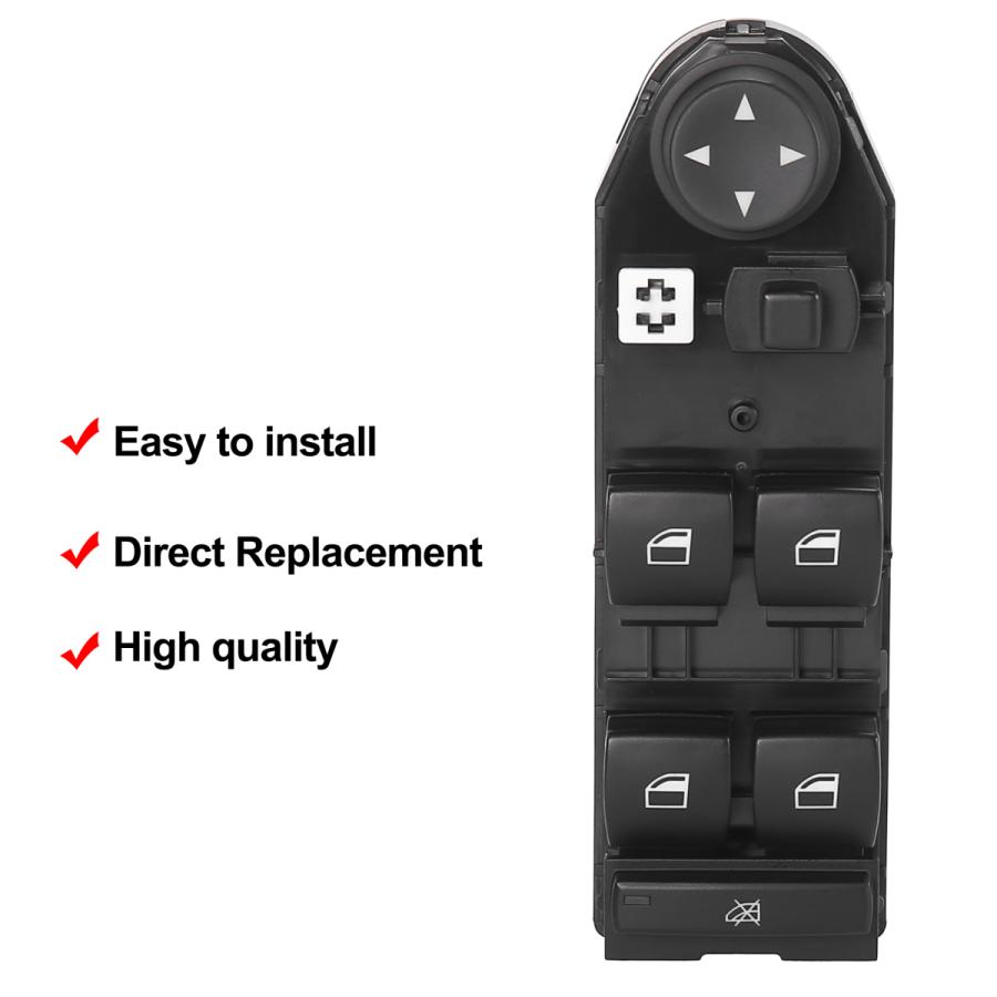 X AUTOHAUX カーパワーウィンドウマスタースイッチ 運転席側 61313414354 BMWに対応 X3に対応 2004-2010に ...