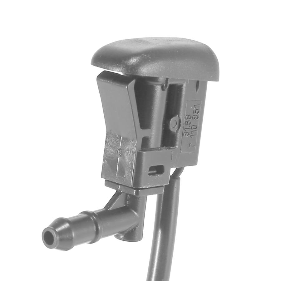 X AUTOHAUX ワイパーウォッシャーノズルスプレージェット BMWに対応 3' E46に対応 左右 61667056731 2個 ...