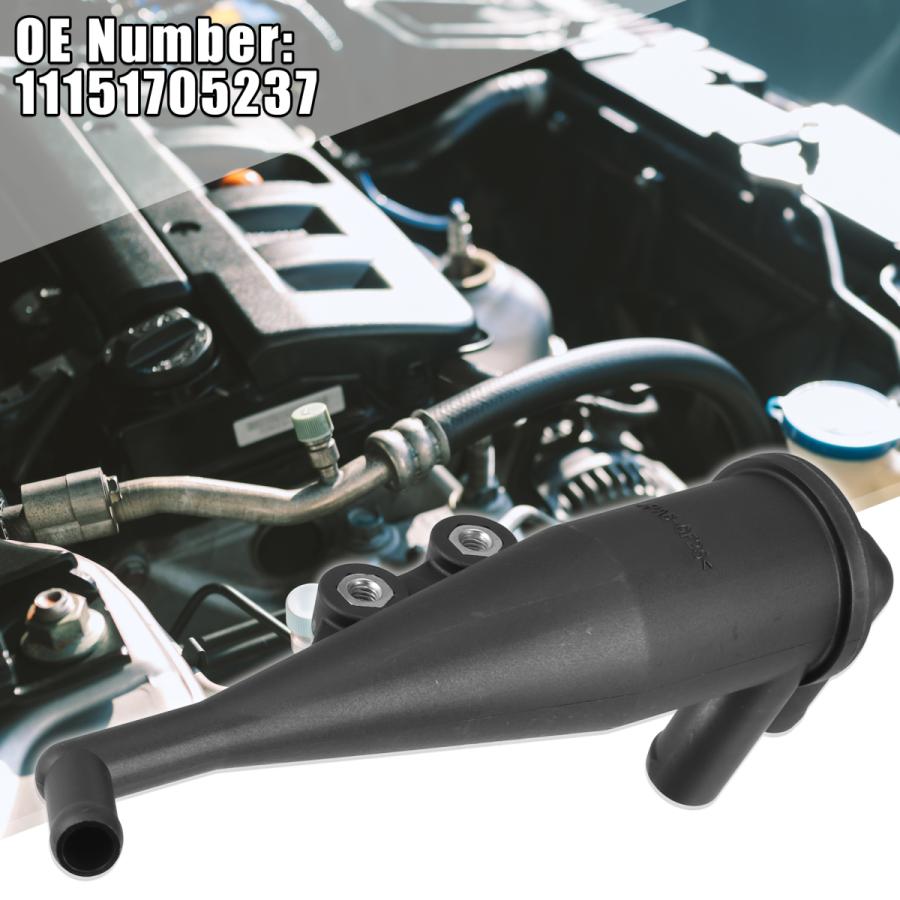 X AUTOHAUX 油水分離器 11151705237 PVC エンジンクランクケースベントバルブ BMWに対応 Z8 X5に対応 ...