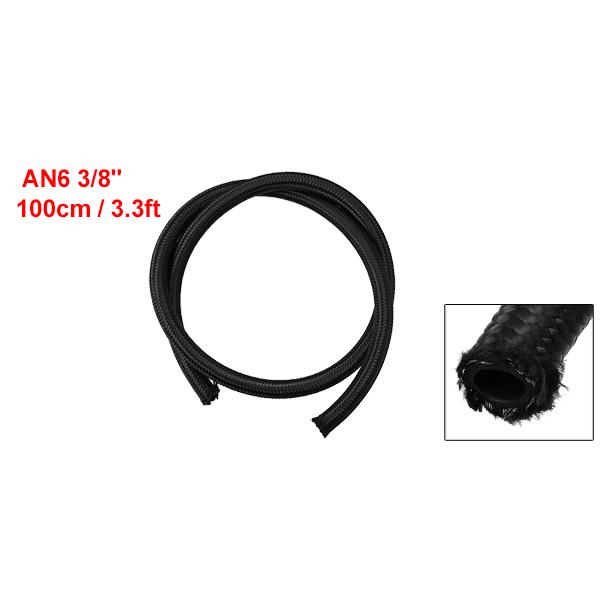 X AUTOHAUX ブレーキホース フューエルライン 燃料ホース 編組ナイロン ステンレス鋼 CPE 6AN AN6 9.5mm ブラック 1M : ソウテン - 通販 - Yahoo!ショッピング