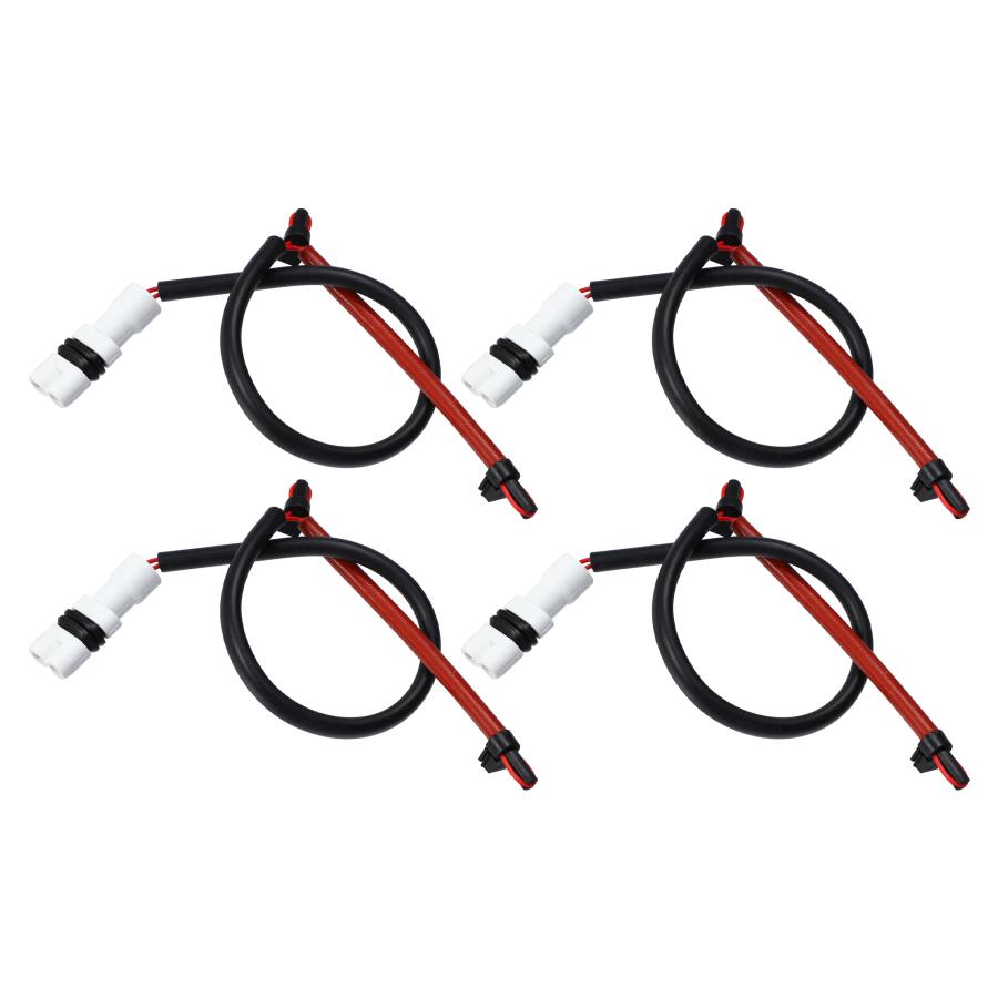 uxcell ロントリアブレーキパッド電子摩耗センサーポルシェケイマン 98761267601 99761275700 99761275500 ...