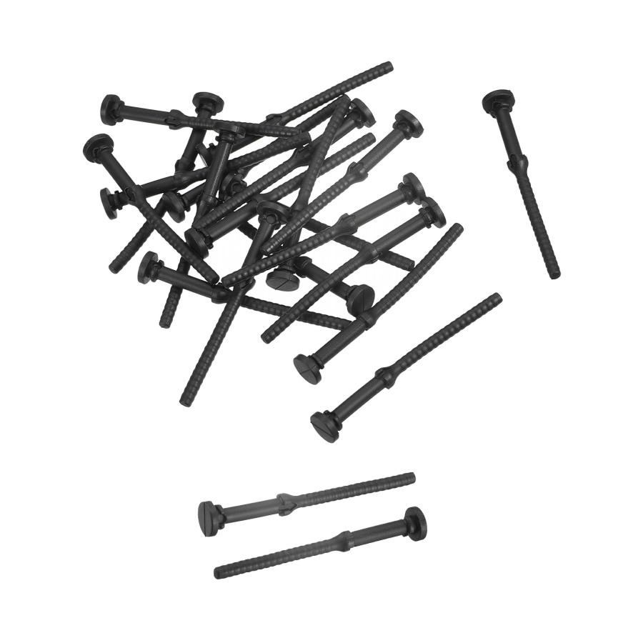 uxcell ケースファン取り付けネジ シリコーン 削減騒音振動 取り付けピンリベット 7.7 mm x 51 mm PCシャーシ冷却ファン用 ...